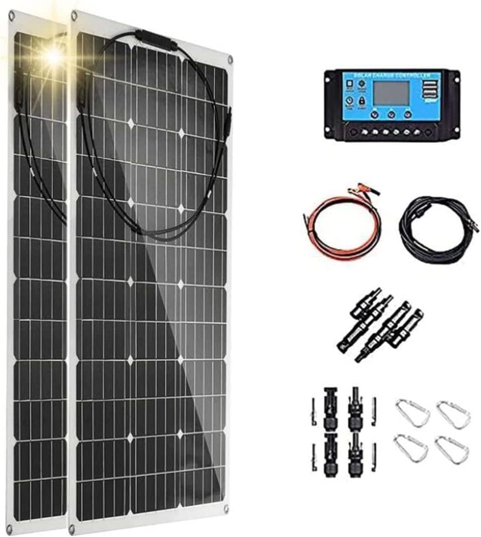 600W Flexible Solar Panels, Monocrystalline (High Efficiency) Solar ...
