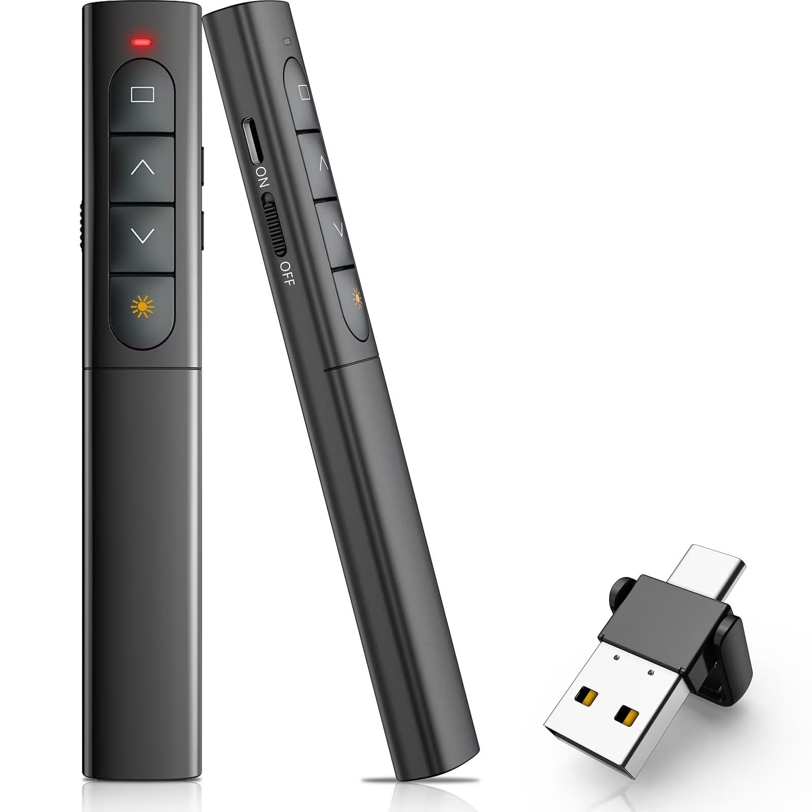 Amazon.com : Presentation Clicker Wireless Slide Remote for Powerpoint ...