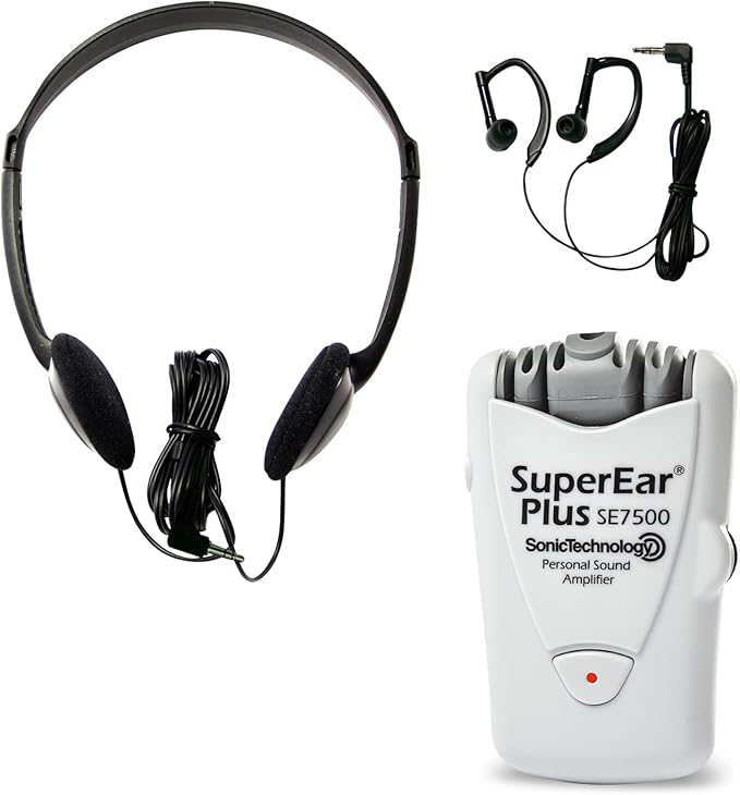 SuperEar Plus Model SE7500 Personal Sound Amplification Product with ...