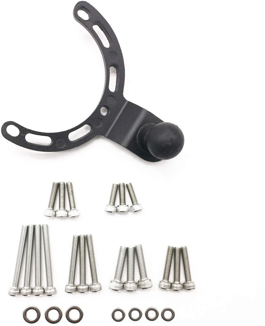 Amazon.com: 1 Set Adjustable SHLPDFM Motorcycle Tank Mount for Kawasaki ...