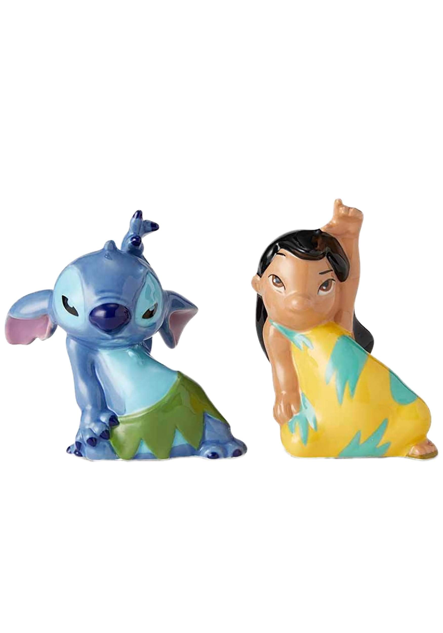 Amazon.com: Enesco Lilo and Stitch cermaic Salt and Pepper Shakers, 3.5 ...