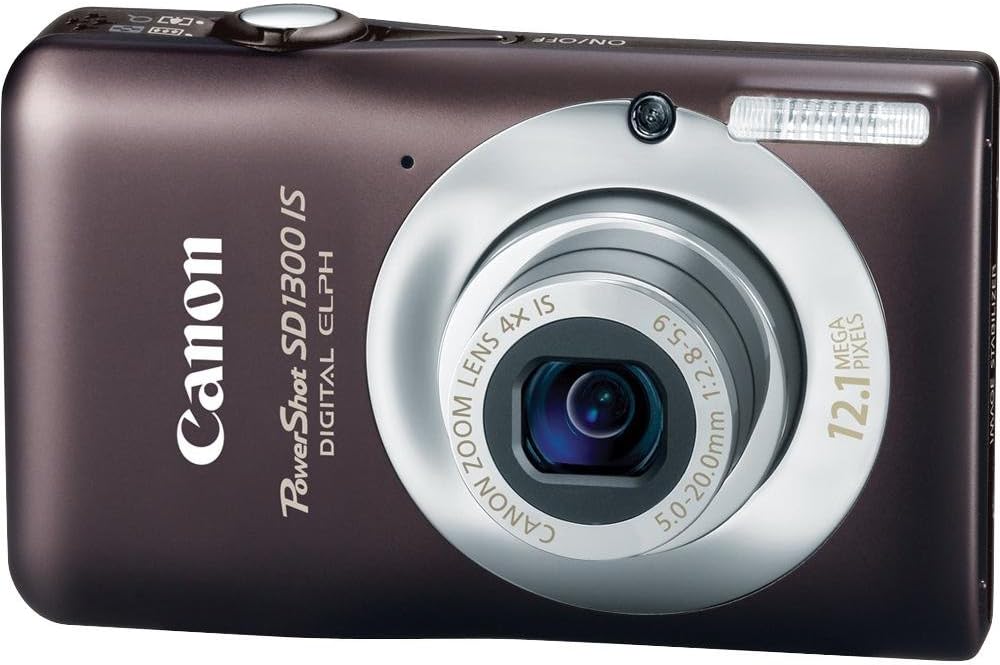 Amazon.com : Canon PowerShot SD1300IS 12 MP Digital Camera with 4x Wide ...