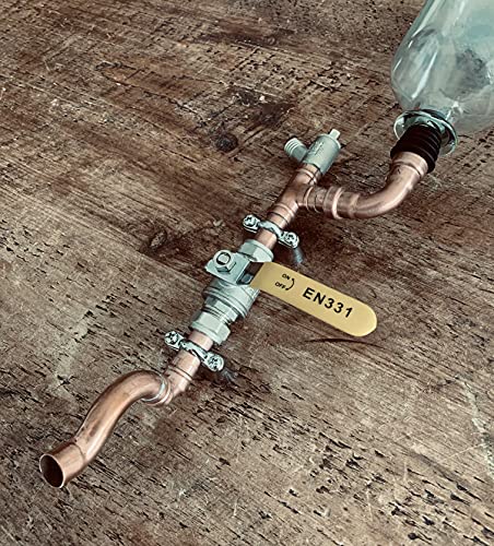 Rustic Copper Bar Optics 'Coptics' Home Bar Drinks Dispenser- Chrome ...