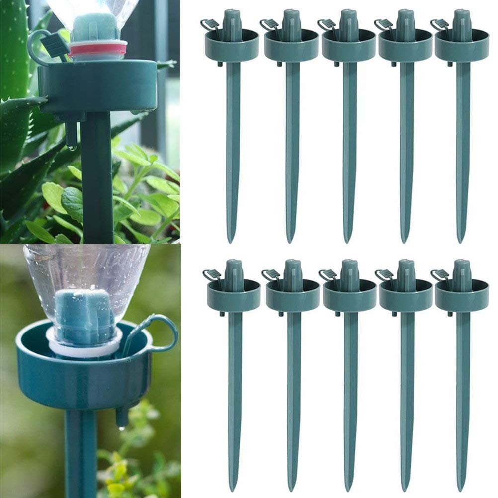 Amazon.com: CosCosX 12 Pcs Automatic Self Watering Stakes Device Spikes ...
