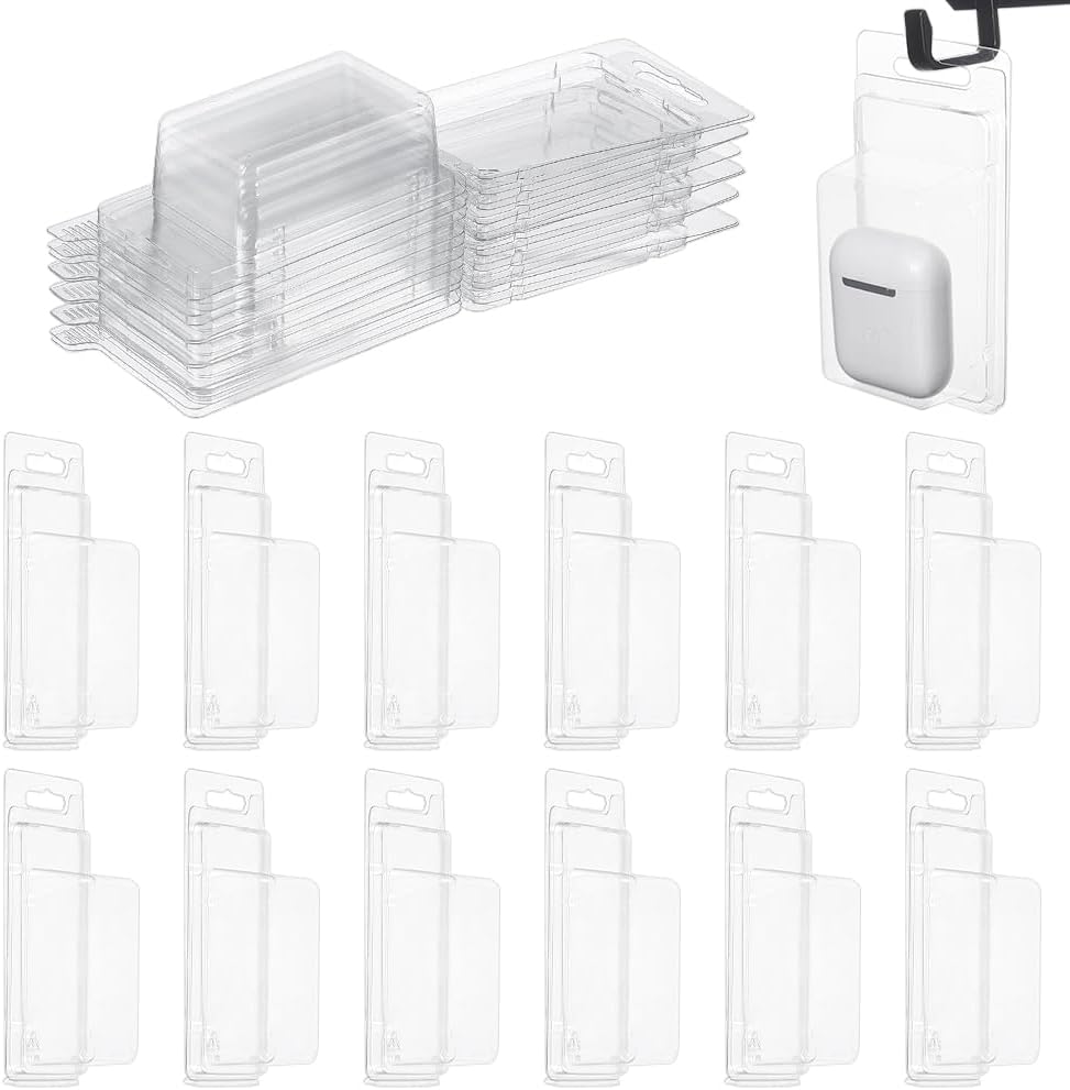 Amazon.com: NBEADS 25 Pcs Clamshell Display Boxes, 12x6.1x3.2cm Short ...