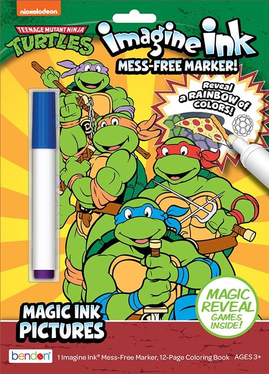Amazon.com: TMNT Imagine Ink | Teenage Mutant Ninja Turtles Imagine Ink ...