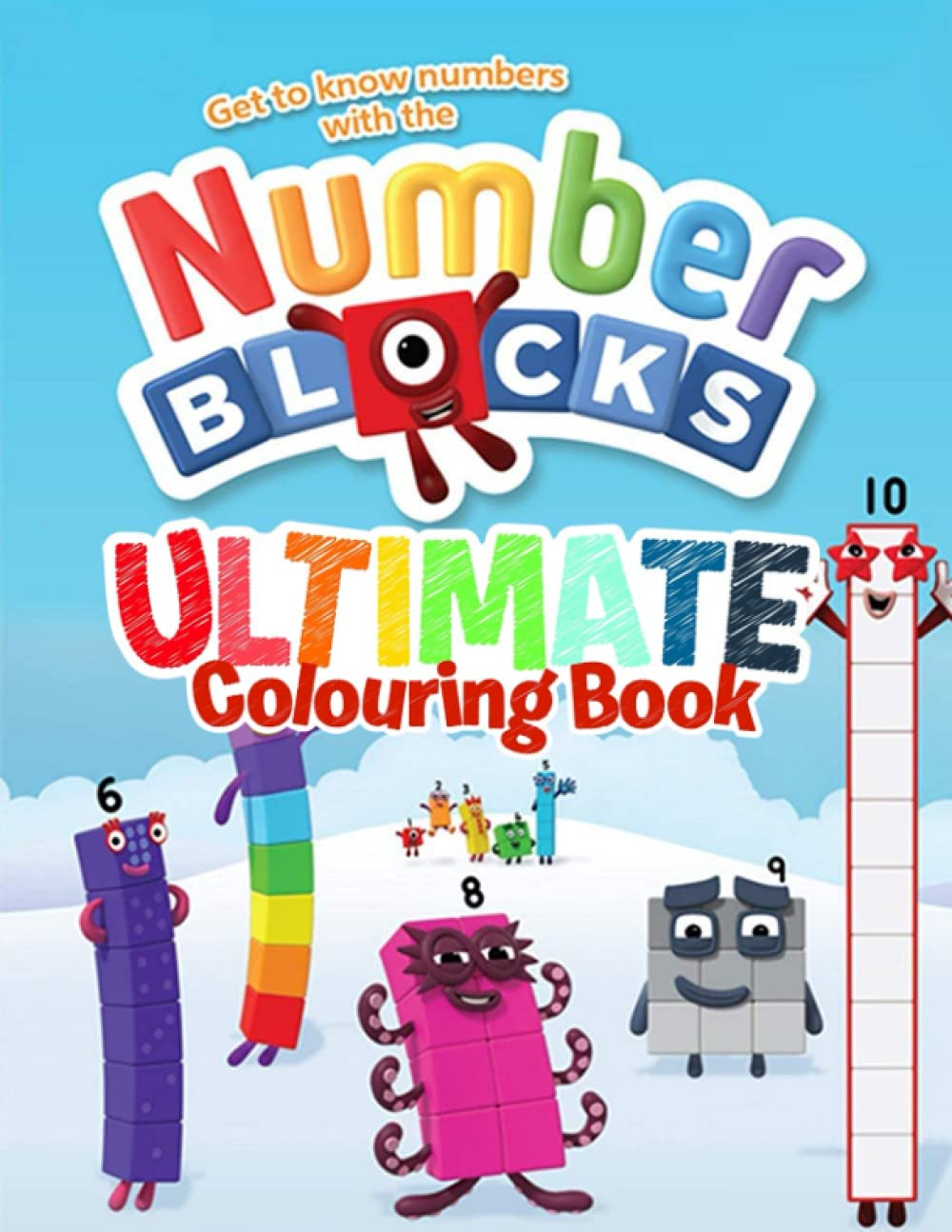 Numberblocks Coloring Book Jumbo High Quality Coloring Book New ...