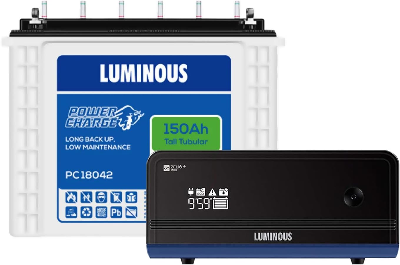 Luminous Amaze 2036STJ Jumbo Tubular 150Ah : Amazon.in: Home & Kitchen