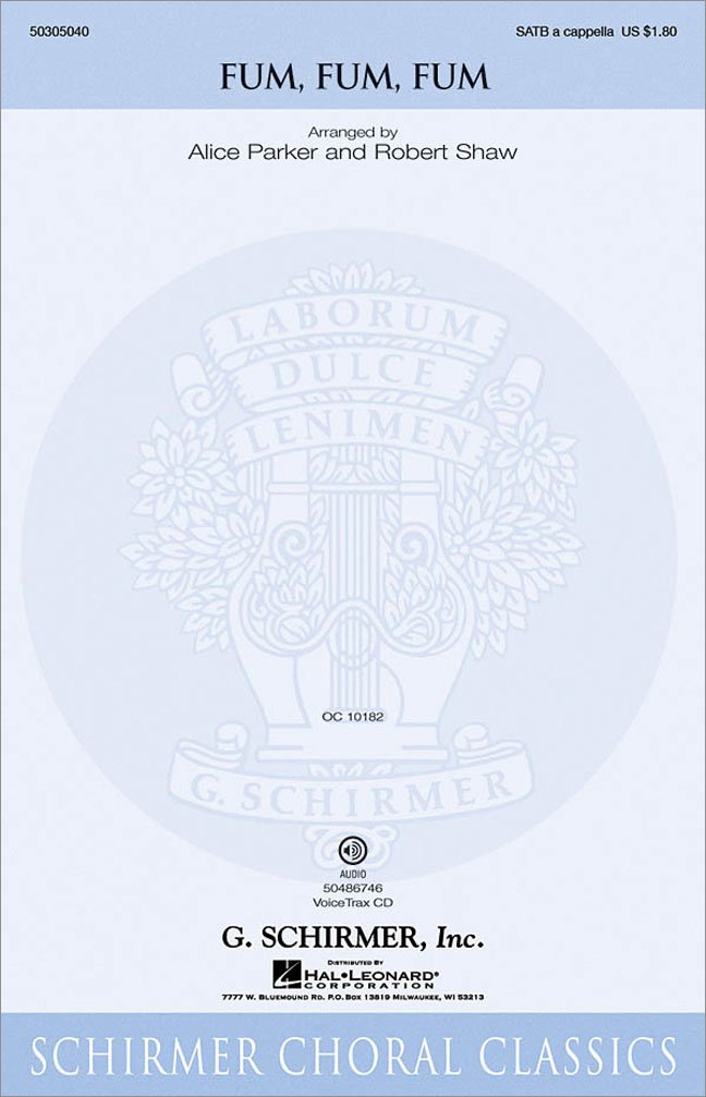 Fum, Fum, Fum: Traditional Catalan Carol: 9780793555062: Amazon.com: Books