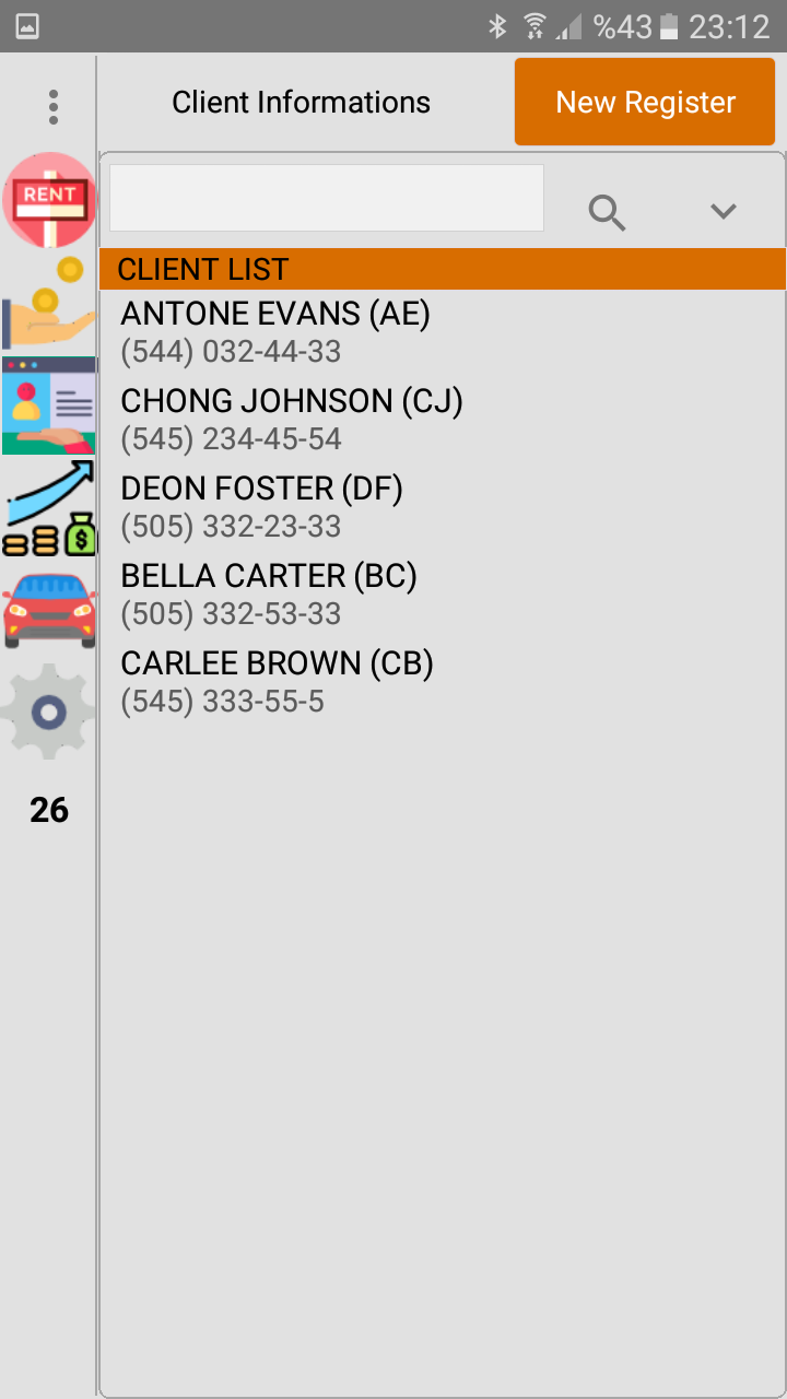 Car Rental Manager Software - App on Amazon Appstore