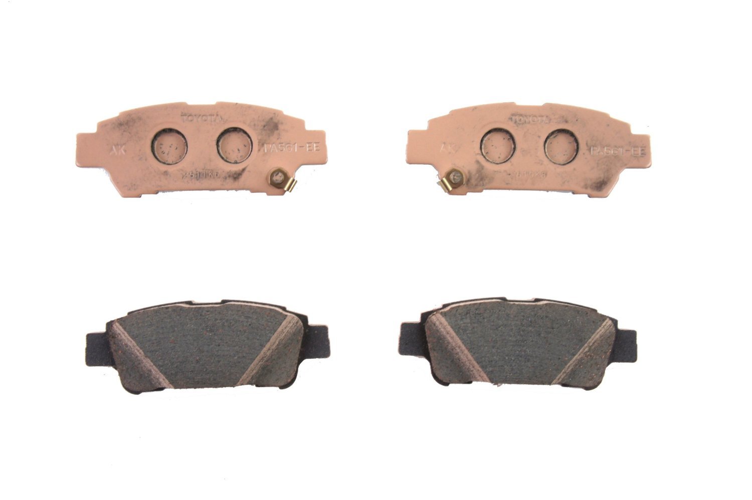 Amazon.com: Genuine Toyota 04466-45010 Rear Brake Pad Set : Automotive