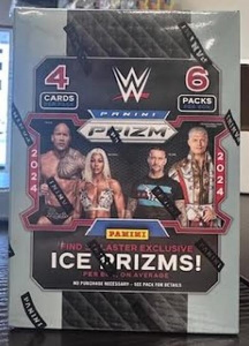 2024 Panini Prizm WWE Wrestling Blaster Box FACTORY SEALED Look for ...