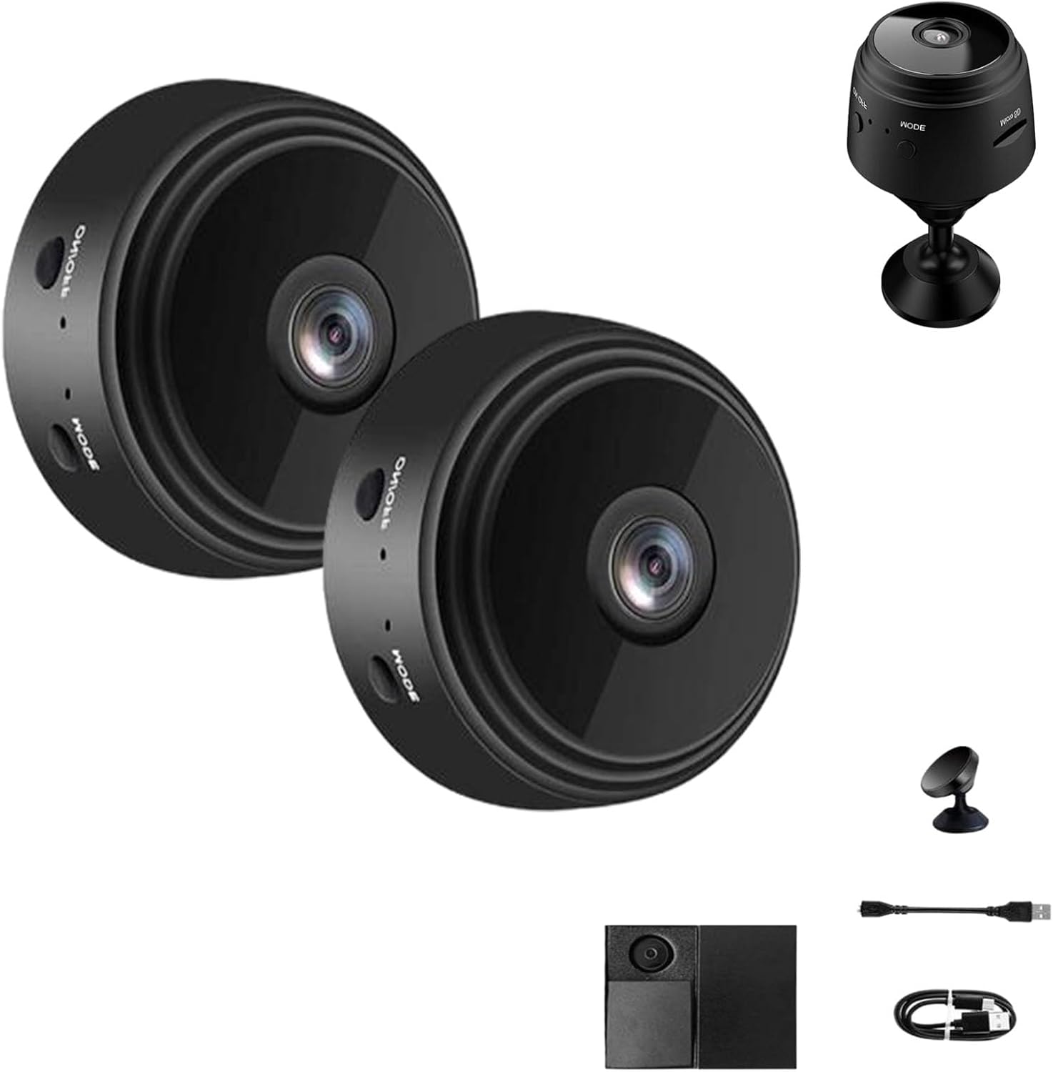 Amazon.com : Miniguard Cam 1080p HD Wireless Security Camera, Mini ...