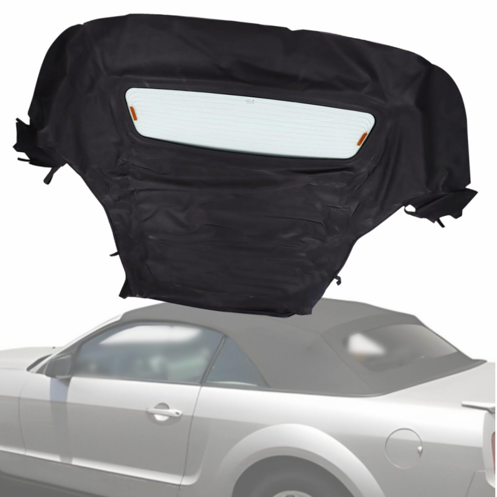 Amazon.com: Silscvtt Convertible Soft Top Replacement for Mustang 2005 ...