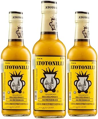 ATOTONILLI Tripack Rompope Almendras 375 Ml : Amazon.com.mx: Alimentos ...