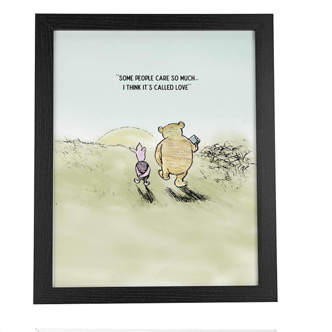 Classic Winnie the Pooh Inspirational Quote Wall Art Print | A.A. Milne ...