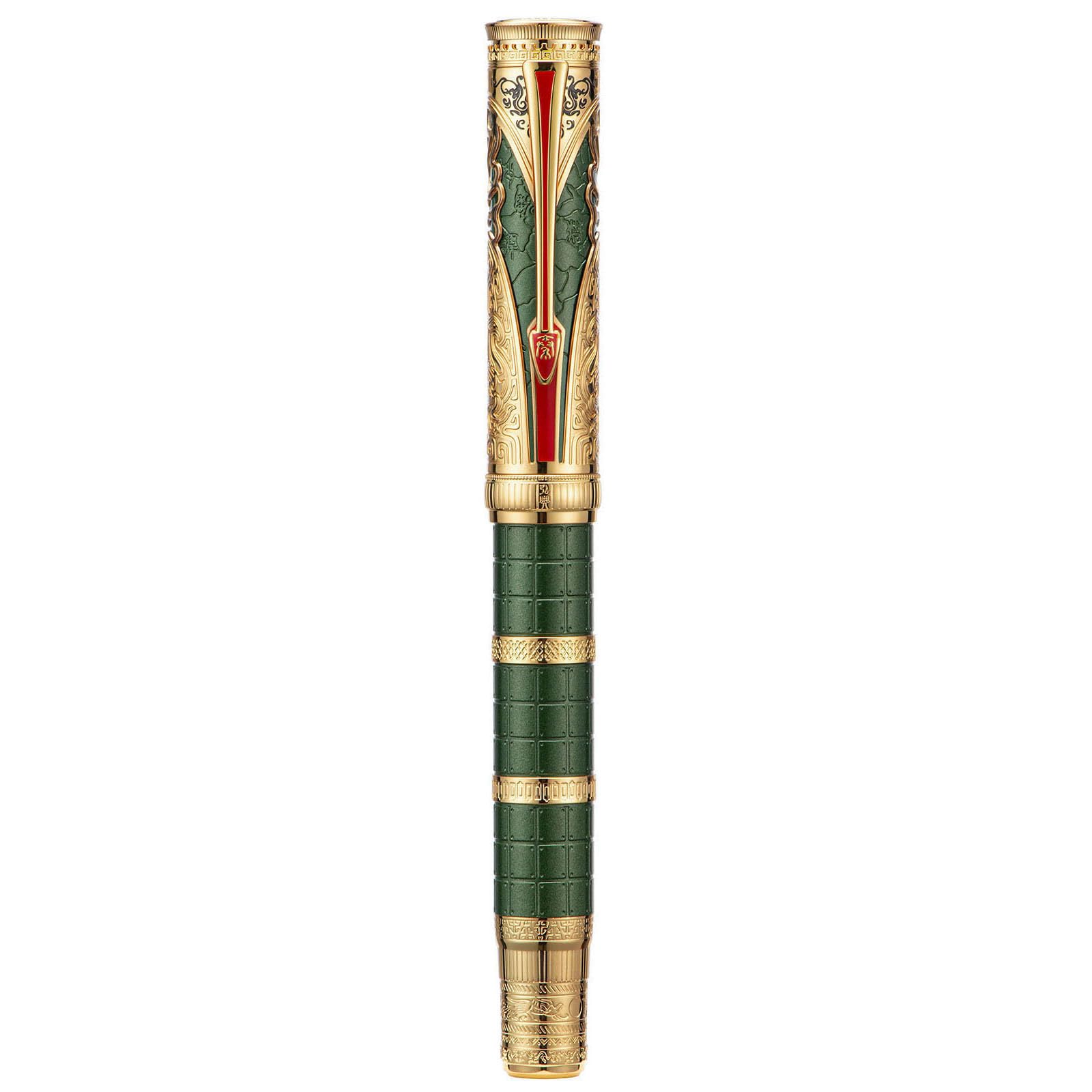 Amazon.com : Hongdian D5X Fountain Pen Green Qin Dynasty Retro Chinese ...