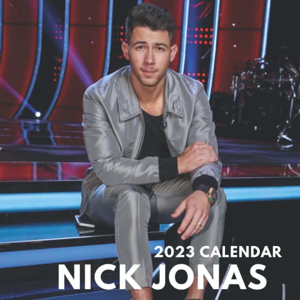 Buy Nick Jonas 2023: OFFICIAL Nick Jonas 2022-2023, Nick Jonas planner ...