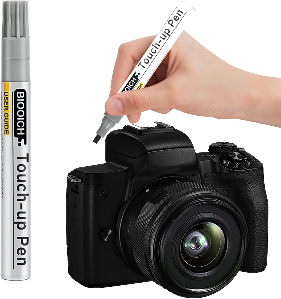 Amazon.com : BIOOICH Camera Touch Up Paint Pen with Marker Tip ...