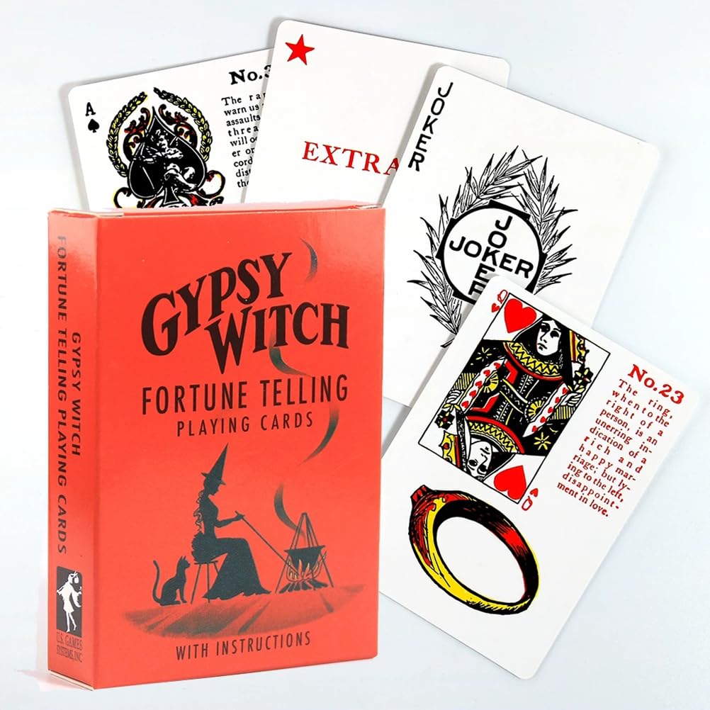 Amazon.co.jp: ジプシー魔女タロットオラクルカード,Gypsy Witch Oracle Cards,tarot card,Family Game,占いおもちゃ : おもちゃ