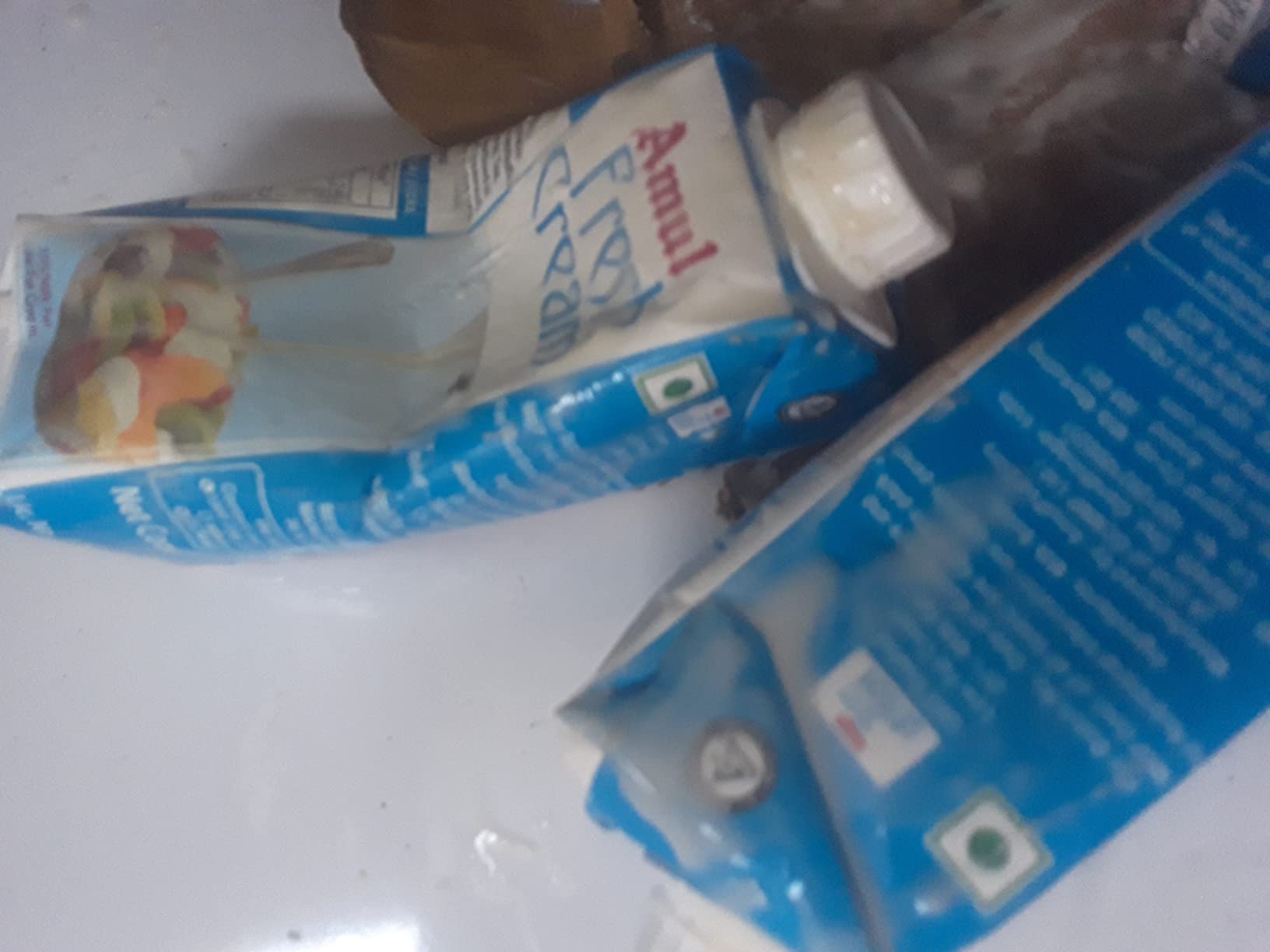 Amul Fresh Cream Tetra Pack, 250 ml : Amazon.in: Grocery & Gourmet Foods