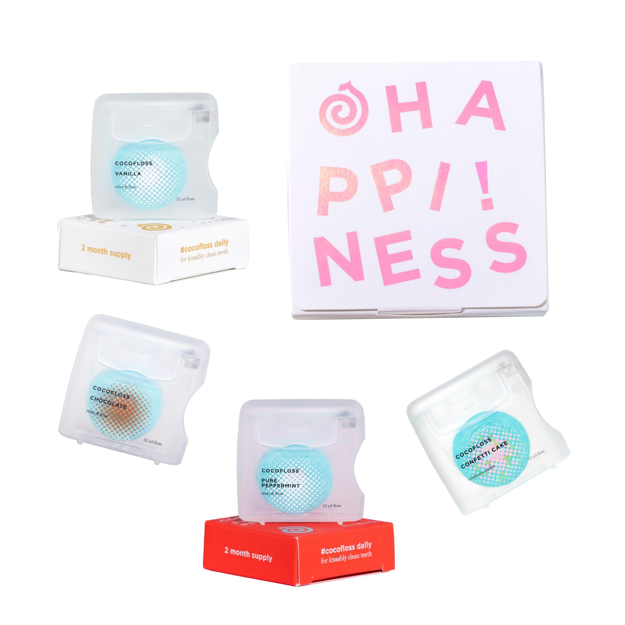 Amazon.com : Cocofloss Woven Dental Floss, Dentist-Designed Oral Care ...
