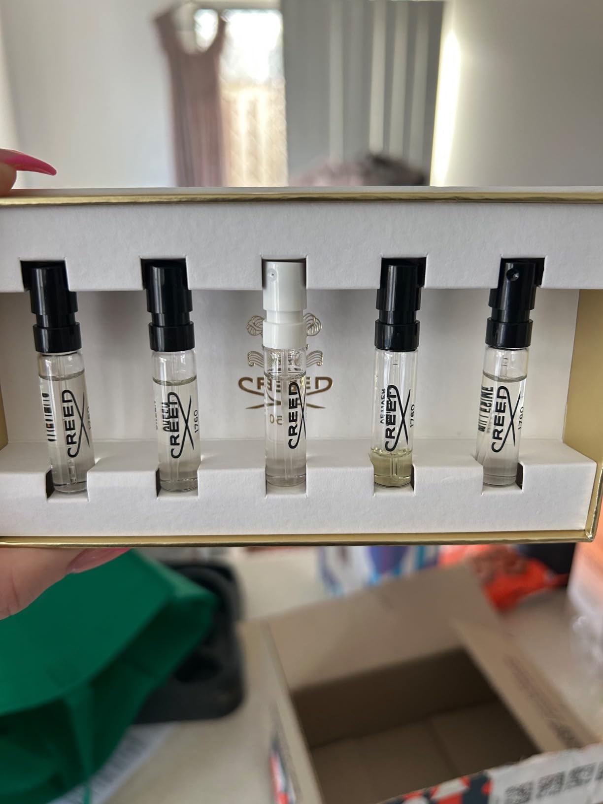 Creed Men's Sampler Fragrance Gift Set 1.7 ml (Pack of 5) : Amazon.com ...