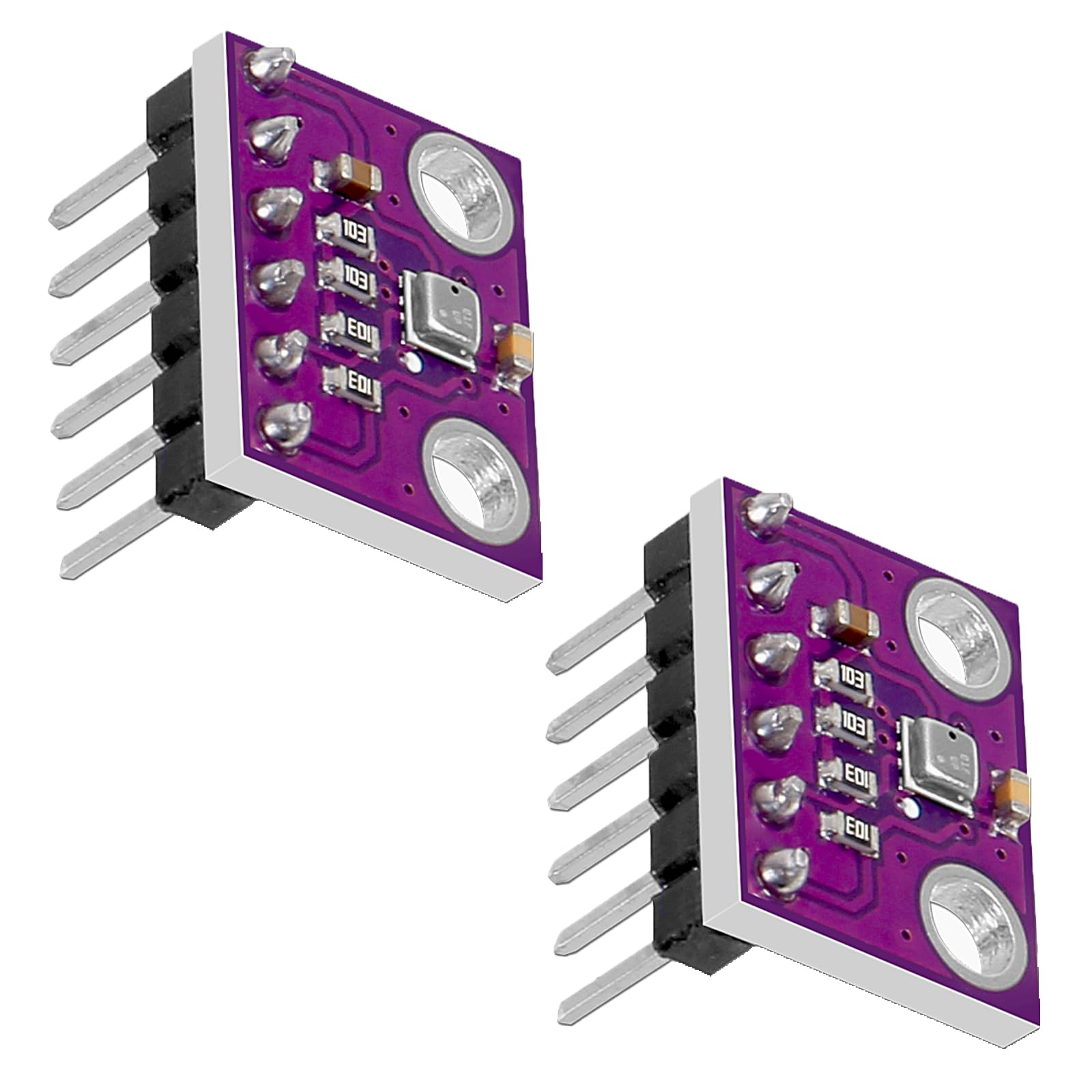 AITIAO 2PCS BME280 3.3V Sensor Module Pre-Soldered High Precision ...