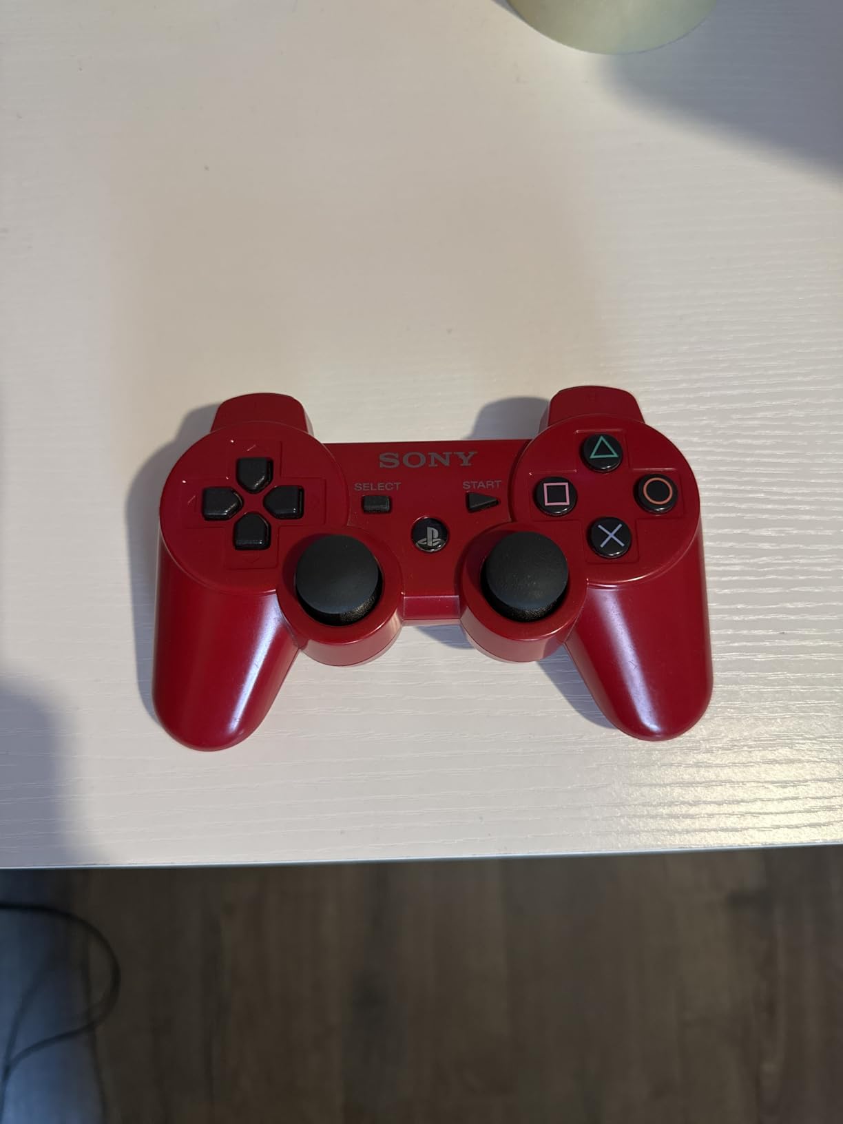 Amazon.com: PlayStation 3 Dualshock 3 Wireless Controller (Red ...