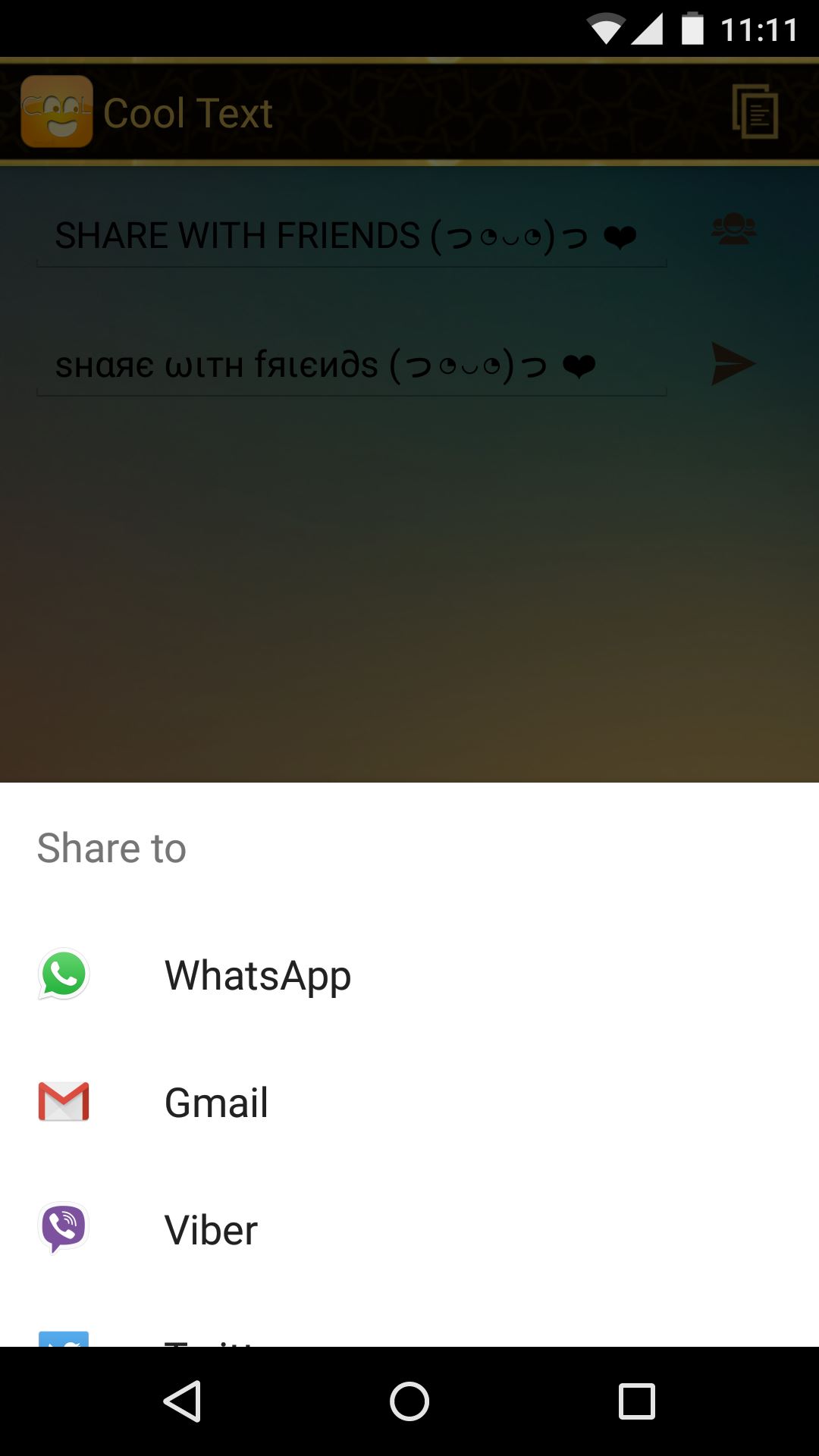 Cool Text - Floating Widget - App on the Amazon Appstore