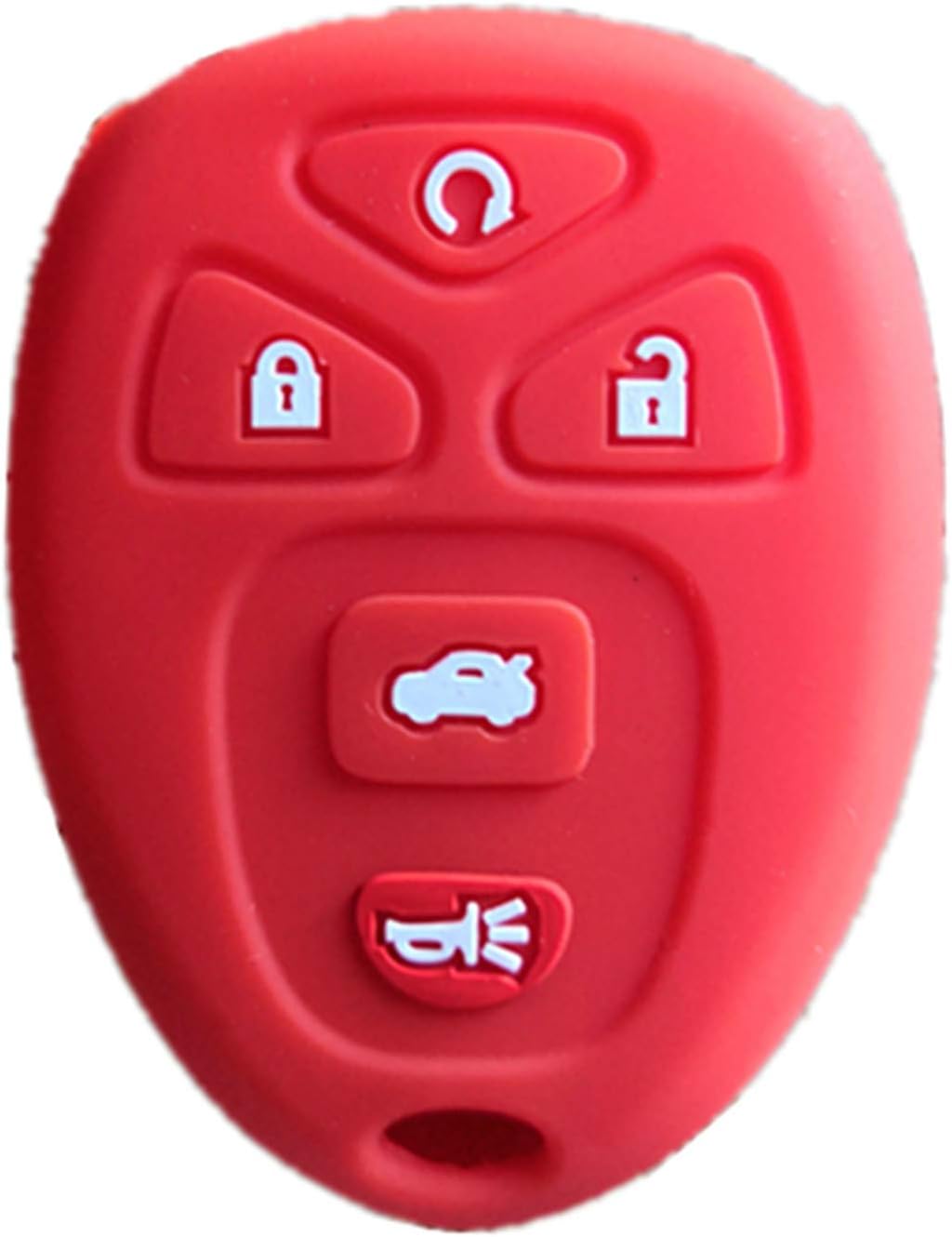Amazon.com: KAWIHEN Silicone Key Fob Cover Compatible with Buick ...
