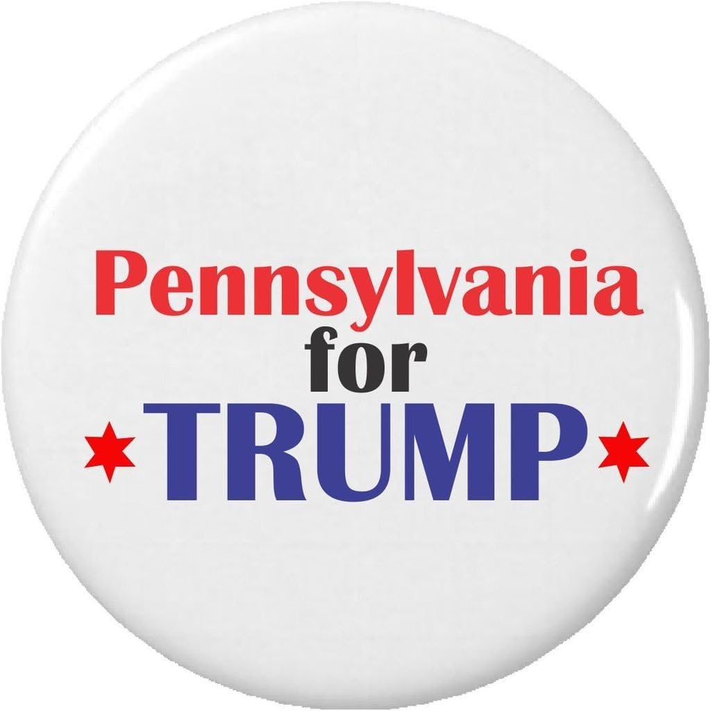 Amazon.com: Pennsylvania for TRUMP Magnet - President Donald Support ...