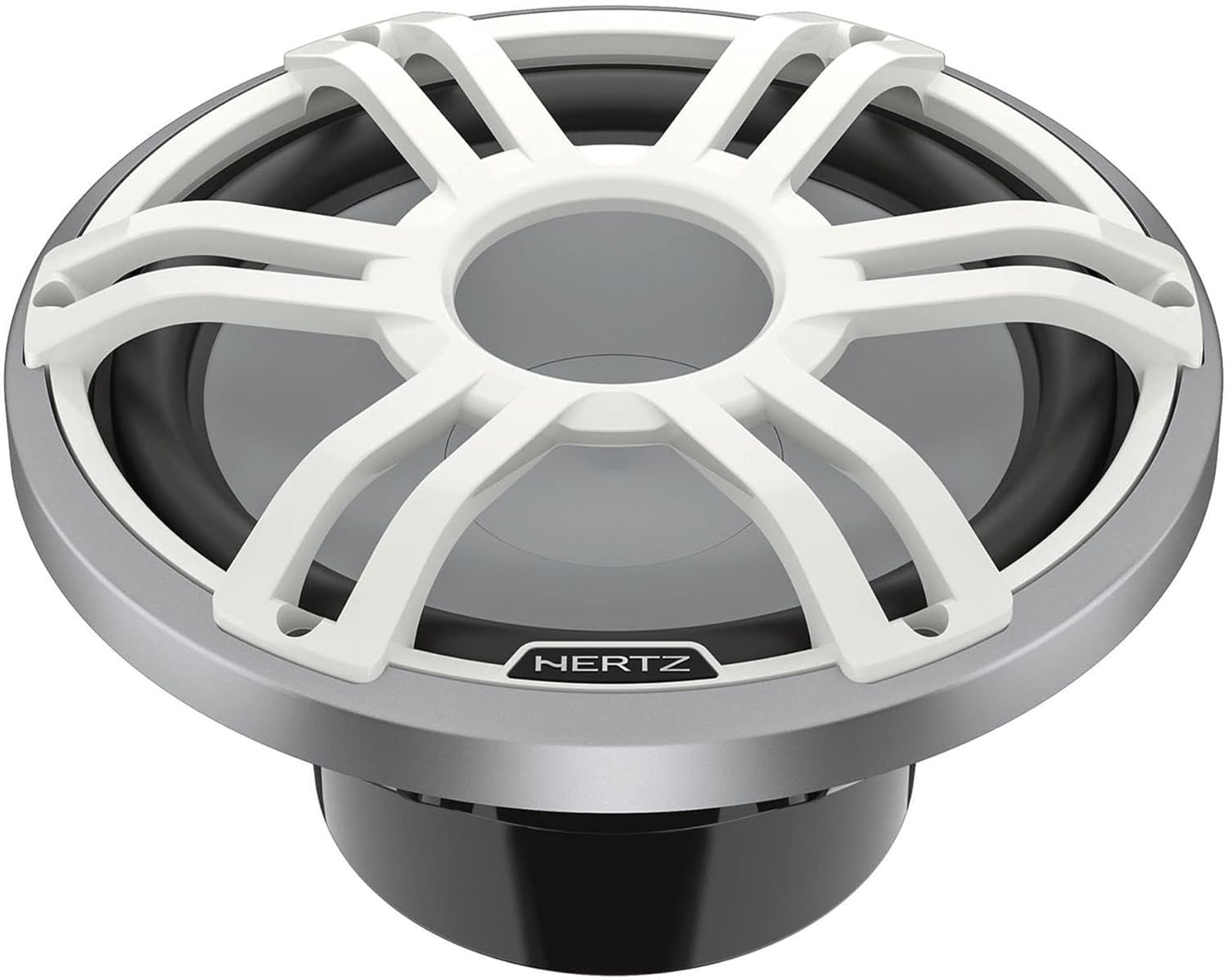 Amazon.com: Hertz HMS 12 S2-LD-SW - 12" 2-Ohm Marine Subwoofer with RGB LEDs, White Sport Grille ...