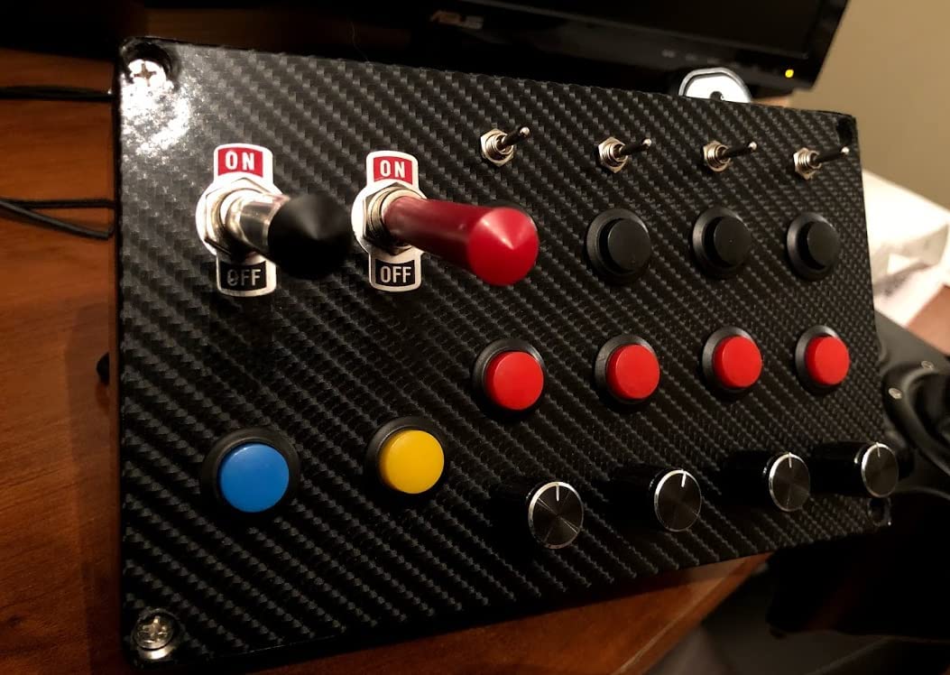 Caja de botones Sim de 32 funciones para PC con extens...B09MSFHN8N ...