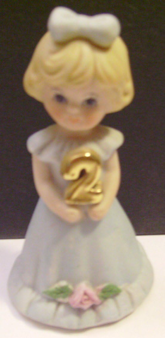 Enesco Growing Up Girls “Blonde Age 2” Porcelain Figurine, 3” : Amazon ...