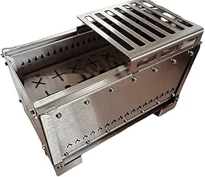 Amazon.com: Tixsus Stainless Steel Secondary Combustion Bonfire Stand ...