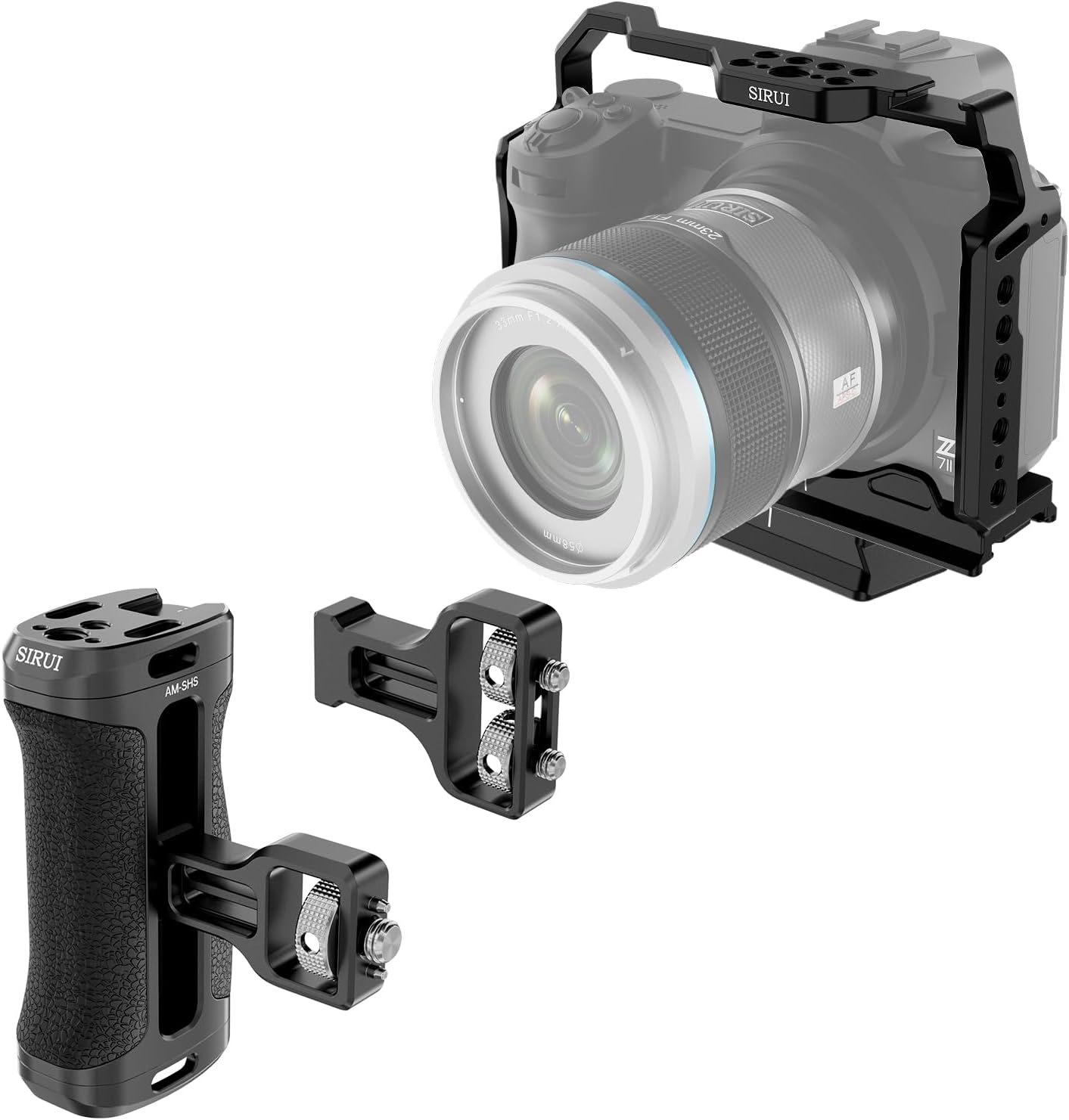 Amazon.com : SIRUI Camera Cage for Nikon Z5 Z6 Z7 Z6II Z7II and Side ...