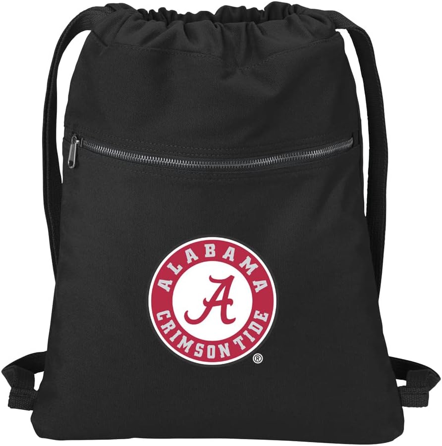 Amazon.com: Alabama Drawstring Backpack RICH CANVAS University of ...