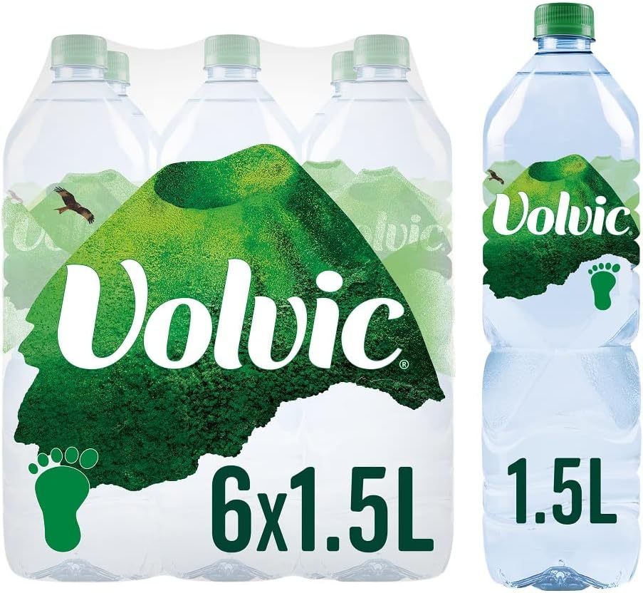 Volvic Still Natural Mineral Water 6 x 1.5L : Amazon.co.uk: Grocery