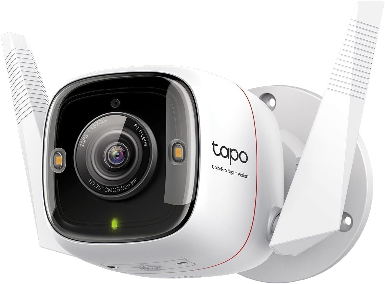 TP-Link Tapo Outdoor Security Wi-Fi Camera, Wireless/Wired, 2K QHD ...