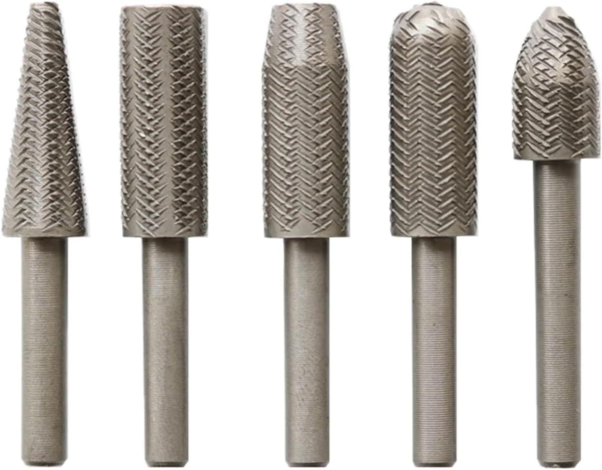 Wagela High Speed Metal File Burr Drill Bit Set Metal Working Rasps 1/4 ...