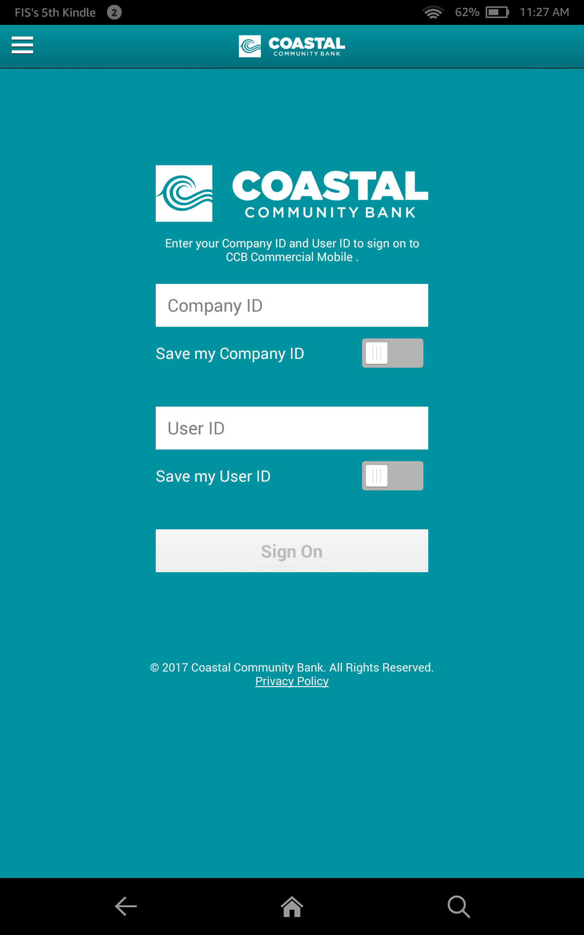 CCB Commercial Mobile - App on Amazon Appstore