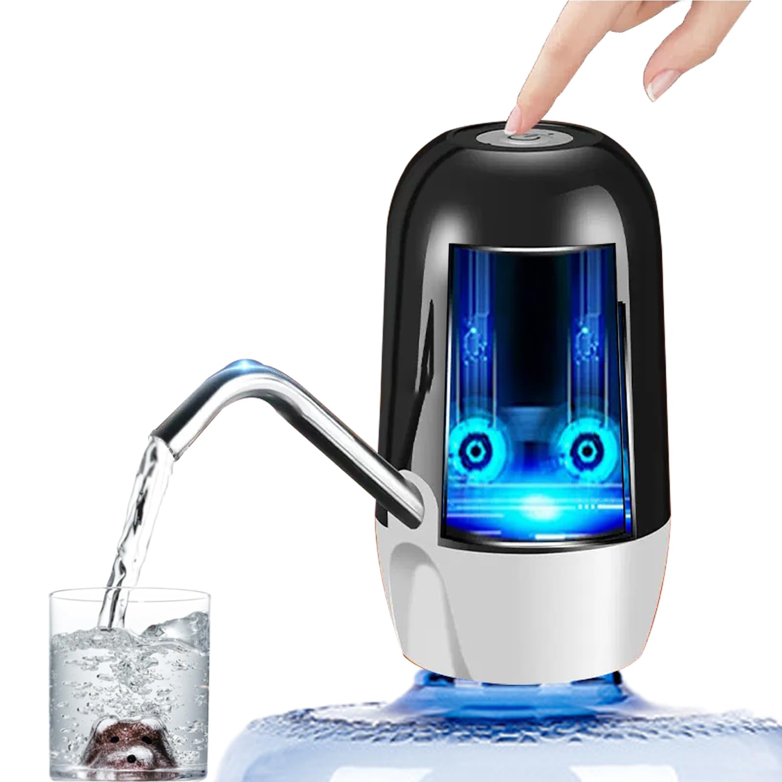 Amazon.com: True Dual Water Pump 5 Gallon Water Dispenser,Portable High ...