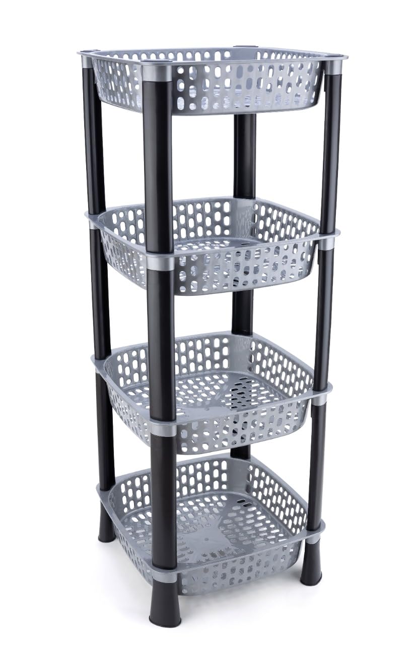 SHRUTI Vegetable Basket for Kitchen, Potato and Onion Rack for Kitchen ...
