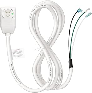 Amazon.com: Wengart LCDI Power Cord Plug NEMA5-15P Air Conditioning ...