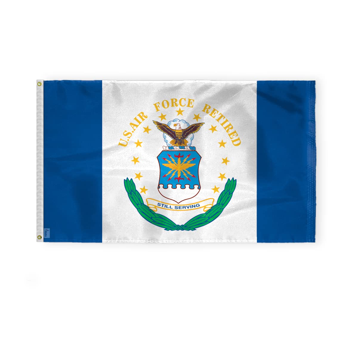 Amazon.com : AGAS United States Air Force Retired Flag 3x5 Ft - Printed ...
