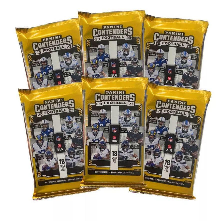 Panini Contenders Box 2023 Panini Contenders Football Mega Box - 108 ...