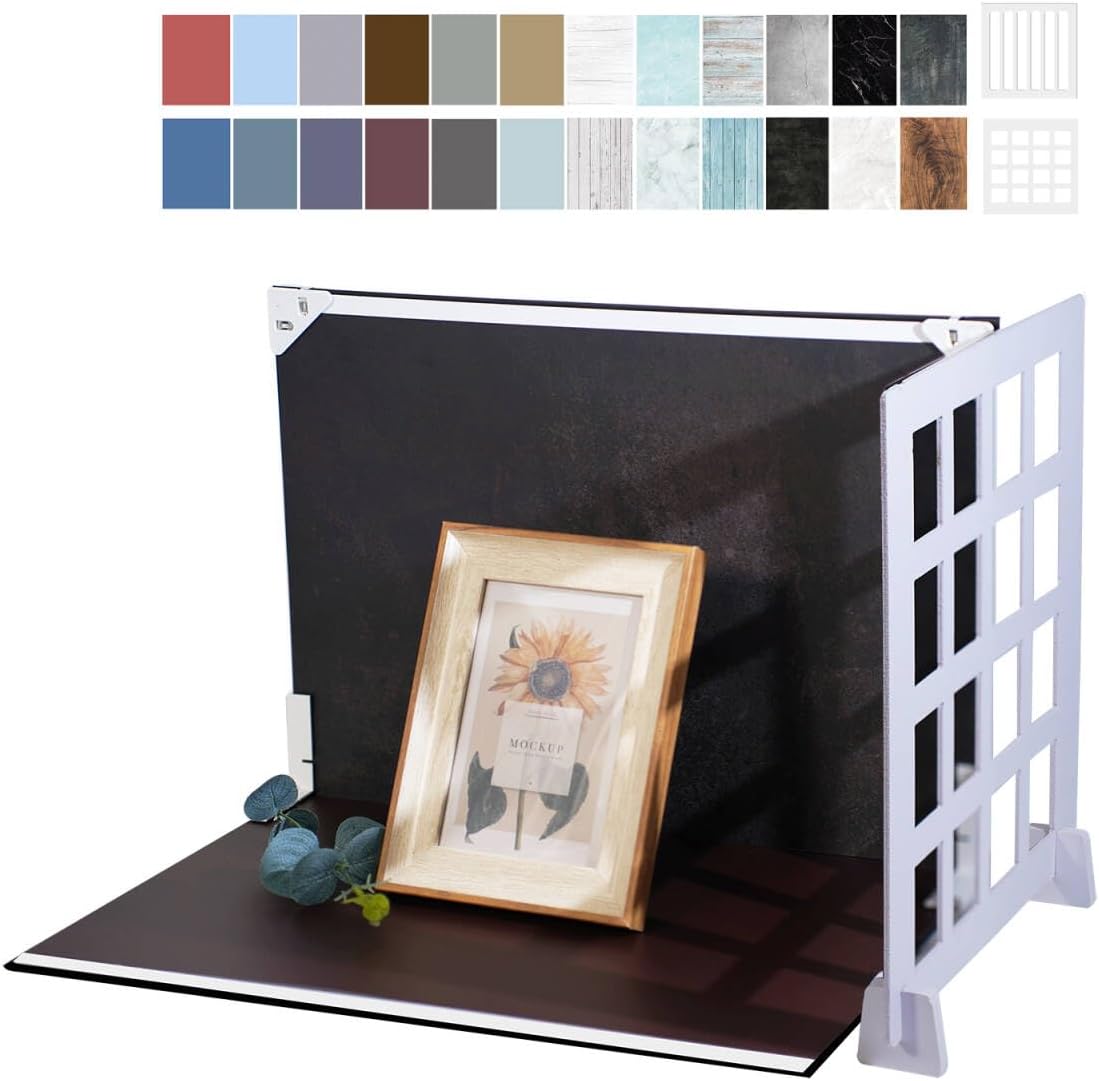 Amazon.com : 10pcs 20patterns Food Background Kit Table Top Product ...