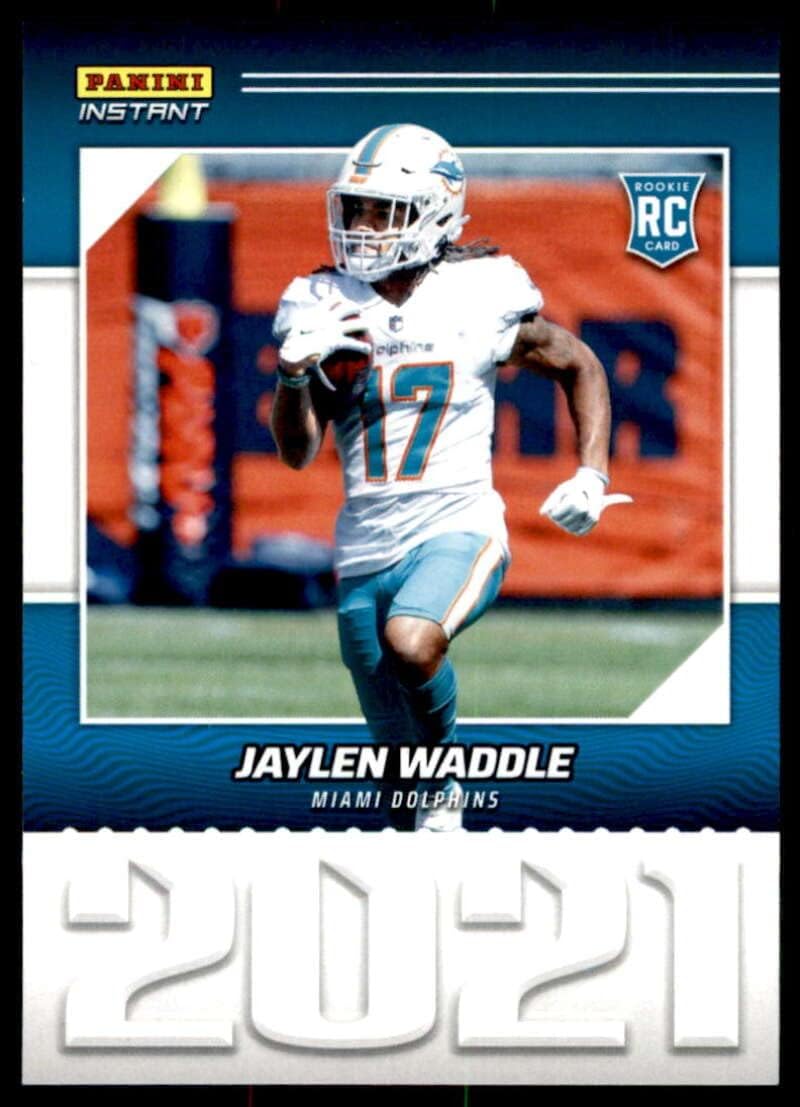 Amazon.com: Jaylen Waddle RC 2021 Pa nini Instant Collection PR:1269 ...