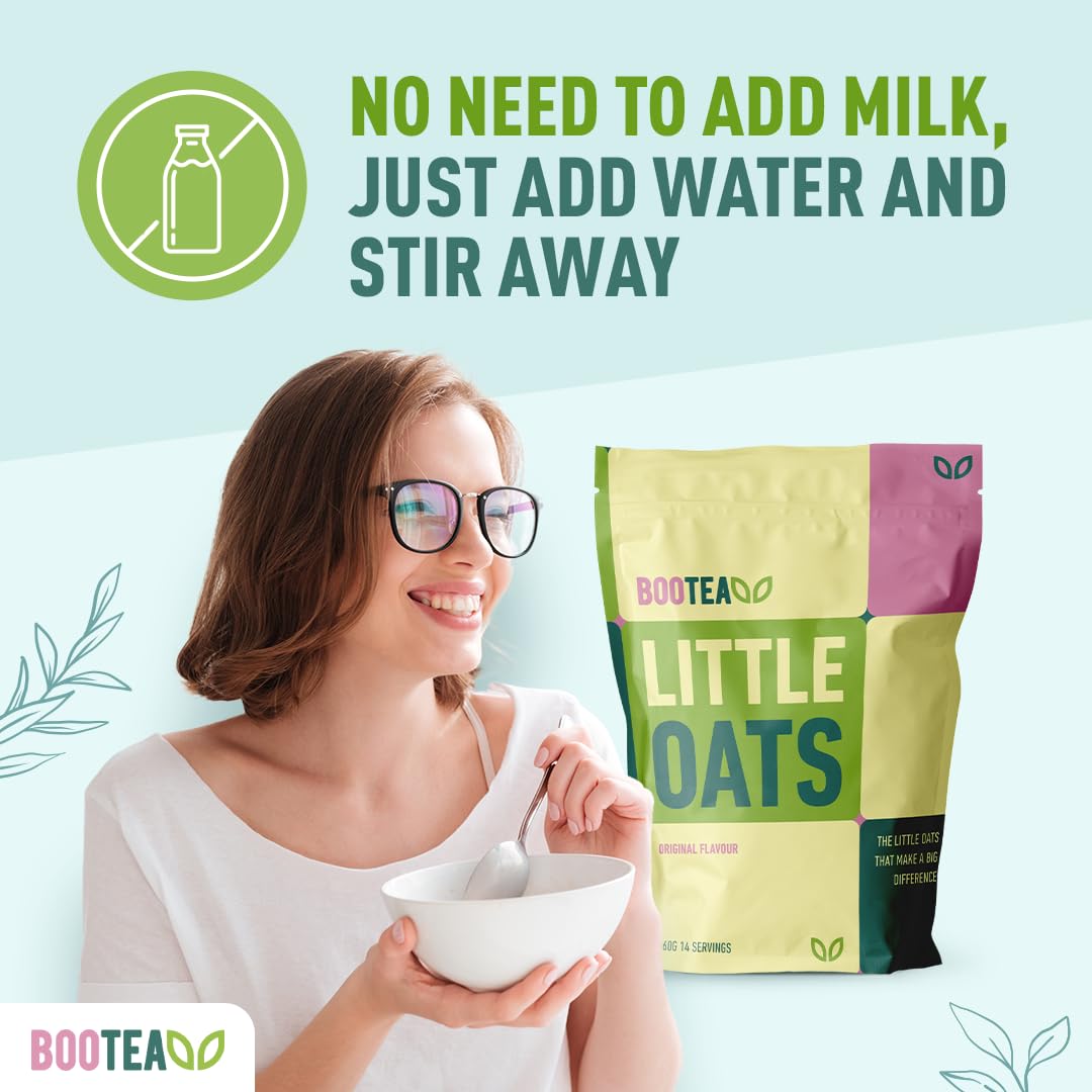 Bootea Little Oats – Gachas de proteína de avena con semillas de chía y ...